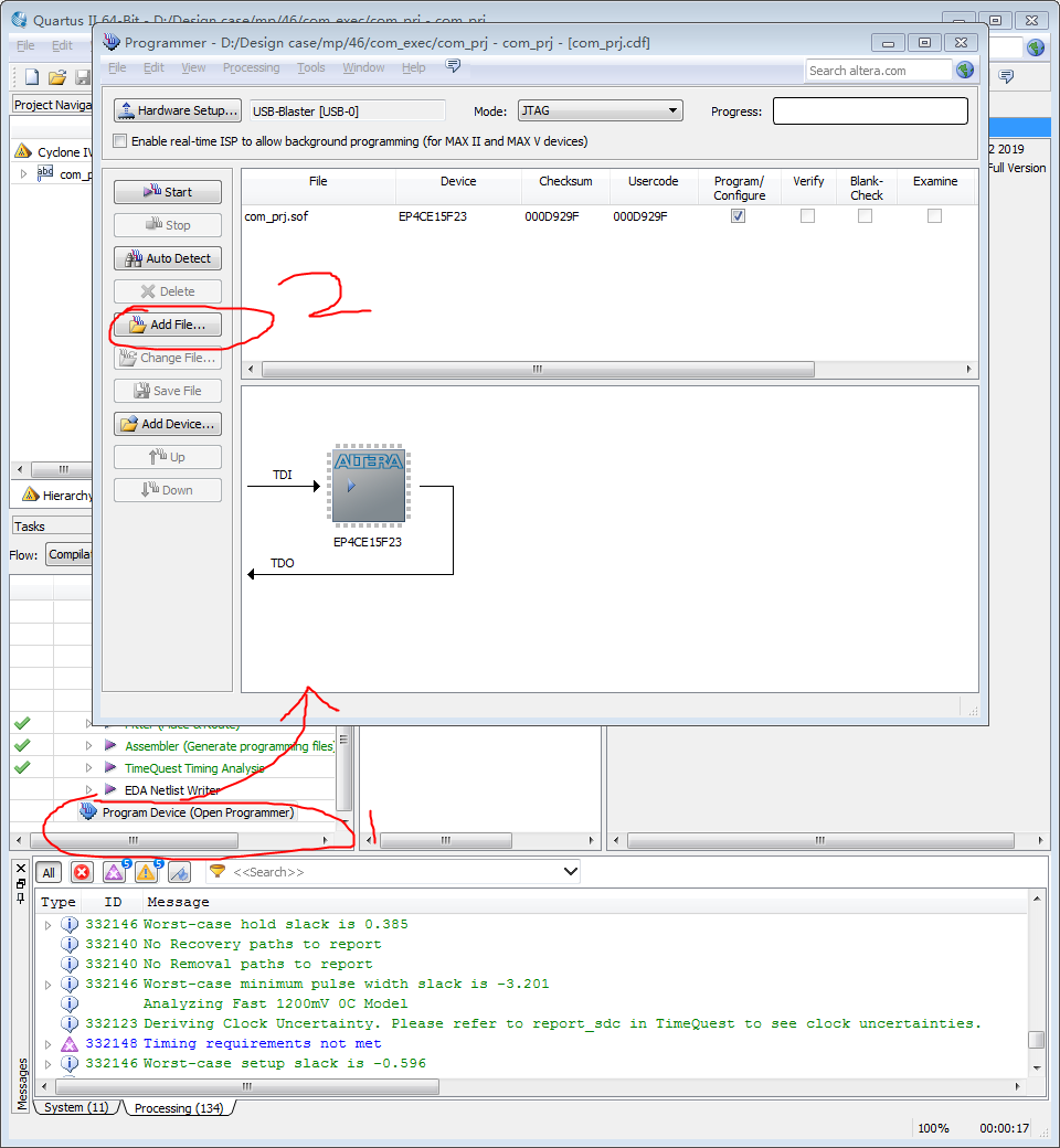 Quartus Prime固化烧结文件的步骤_quartus prime programmer-CSDN博客