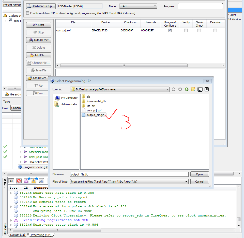 Quartus Prime固化烧结文件的步骤_quartus prime programmer-CSDN博客