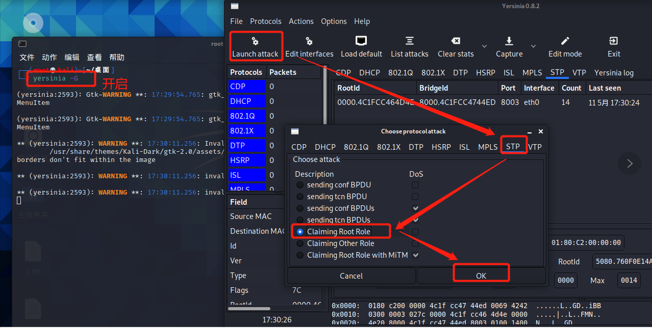 STP根桥攻击_yersinia 怎么攻击stp-CSDN博客