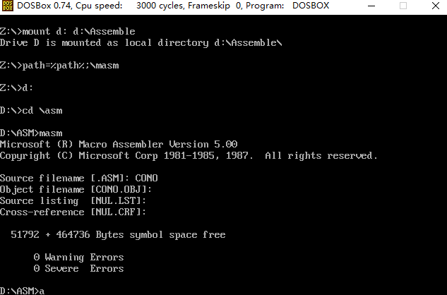 使用Dosbox运行程序_dosbox怎么运行外部exe文件-CSDN博客