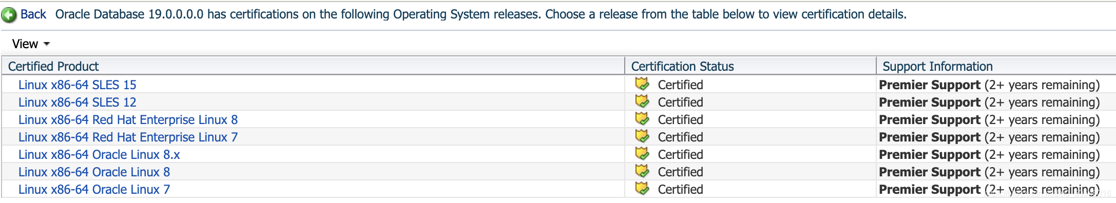 Oracle各个版本对操作系统的支持 Csdn博客