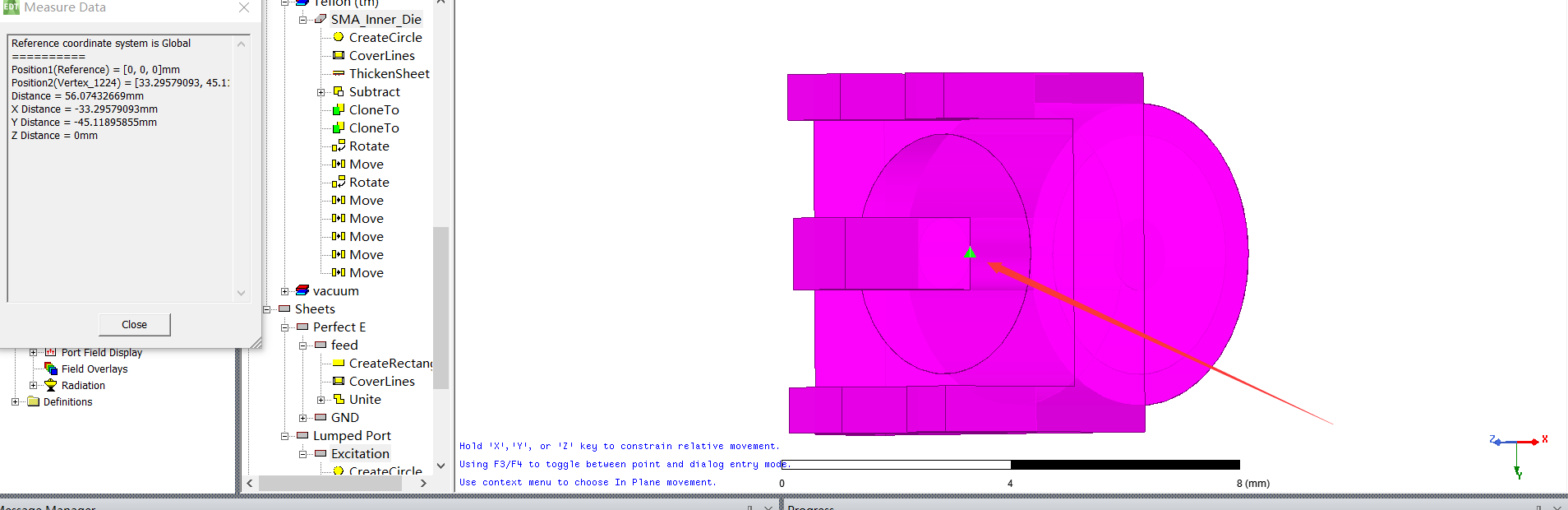 HFSS学习笔记—18.SMA模拟端口_hfss仿真sma接头-CSDN博客