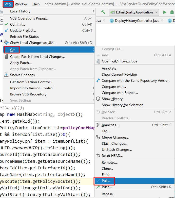 git提交代码出现Your local changes would be overwritten by merge. Commit, stash or revert them to ...