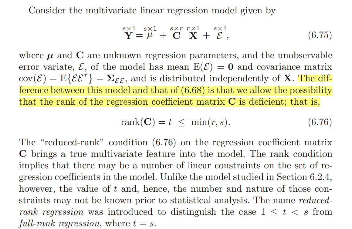 reduced rank regression model_reduced-rank regression-CSDN博客