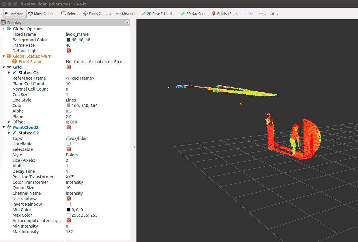 Livox Mid-40 安装配置_Summer_CX的博客-CSDN博客