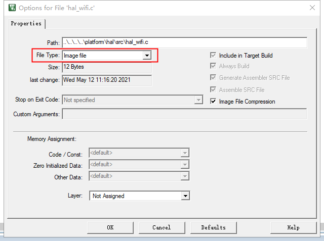 在KEIL ARM中添加新的.C文件后出现：FCARM - Output Name not specified, please check ‘Options for Target ...