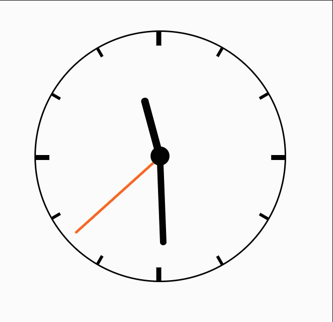 实时动态表盘时钟 Csdn博客