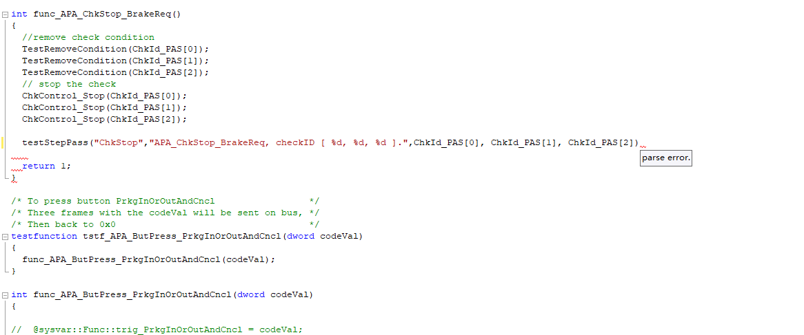 CPAL Script Automation Test - CAPL Compile Environment - Programmer Sought