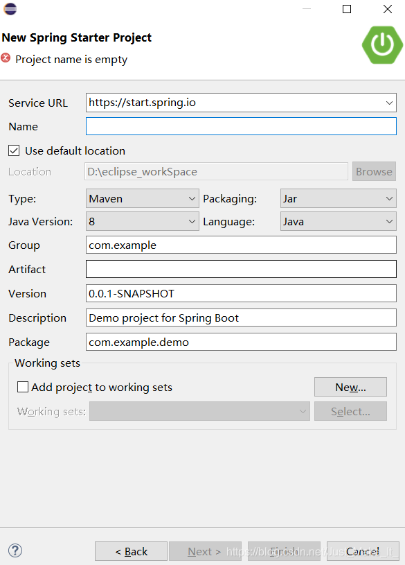 Eclipse安装spring Tool Suite(sts)插件及新建springboot Web项目 可爱叮当猫的博客 Csdn博客 Eclipse安装sts
