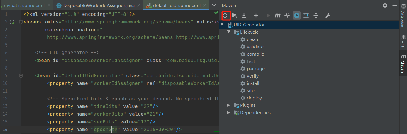 springboot持续集成百度唯一id生成器(UidGenerator)_YSYSTYLE的博客-CSDN博客_uidgenerator