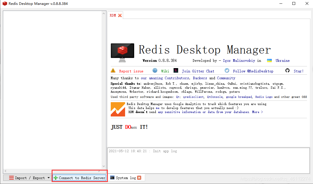 Redis Desktop Manager下载、安装、使用redis Desktop Manager官网下载 Csdn博客