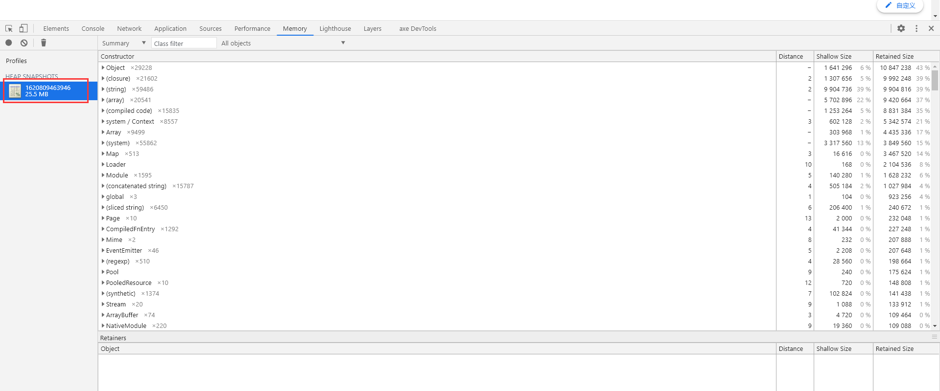 node-heapdump的安装及使用-CSDN博客