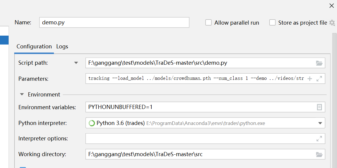 将cmd终端运行的程序，在pycharm中调试运行（demo.py test.py train.py）_pycharm如何在终端中进行调试 ...