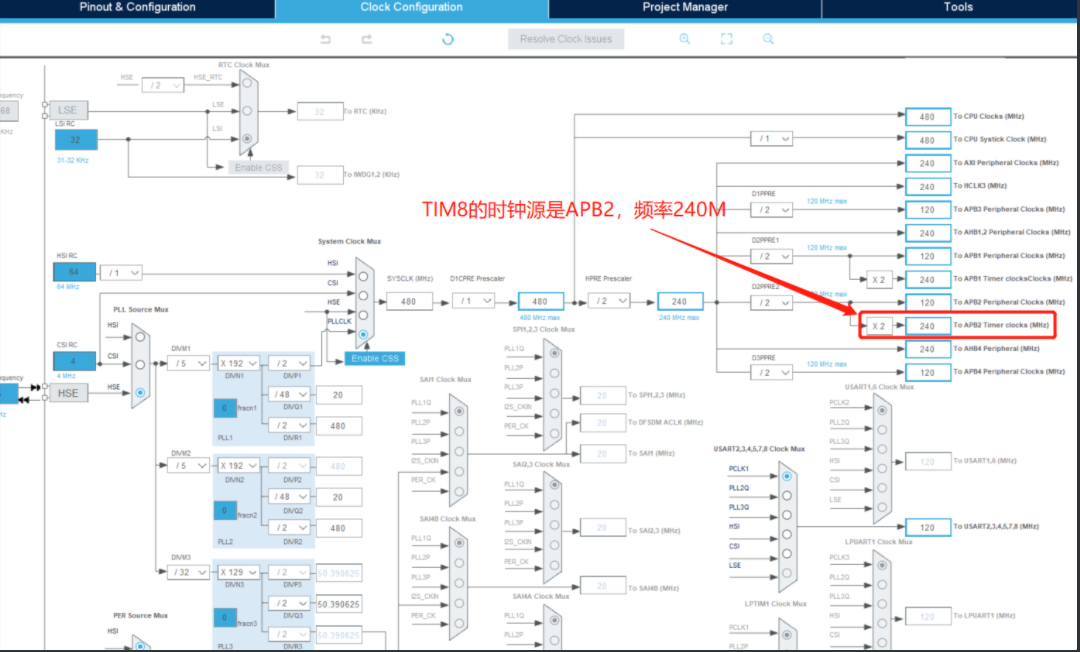 STM32H743+CubeMX-定时器TIM输出PWM（Output Compare模式）_stm32cubemx pwm输出比较-CSDN博客
