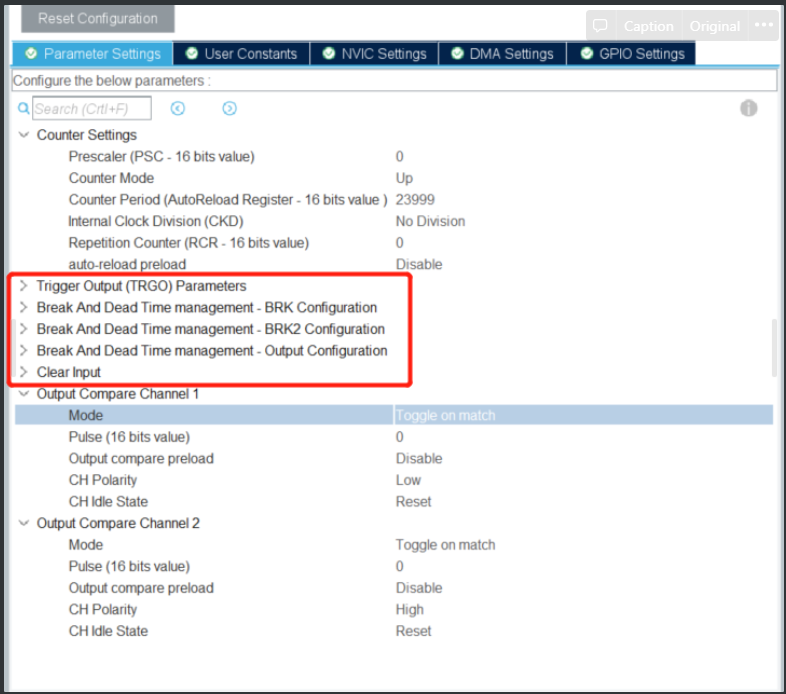 STM32H743+CubeMX-定时器TIM输出PWM（Output Compare模式）_stm32cubemx pwm输出比较-CSDN博客