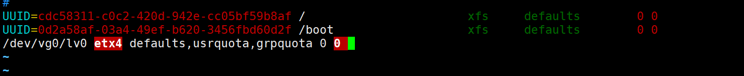 Linux (十一) 磁盘LVM管理和磁盘配额_lvcreate 剩余空间-CSDN博客