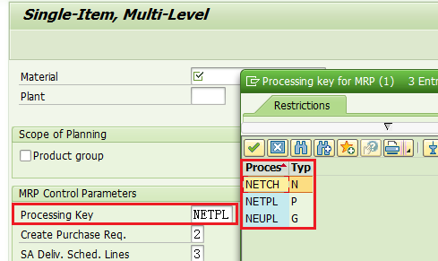 SAP中MRP Processing key的概念及应用控制原理解读_mrp控制参数(1) – 计划文件与处理代码(processing key)-CSDN博客
