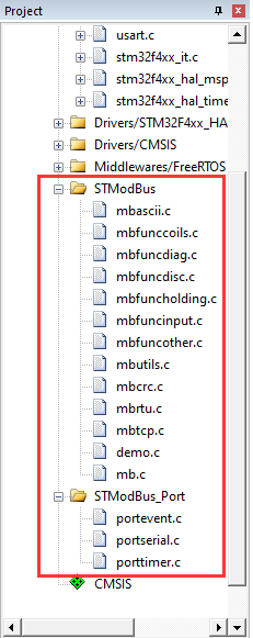基于STM32CubeMX+STM32F407ZGT6+FreeRTOS+freeMODBUS_RTU的移植_基于stm32cubemx的stm32f407移植freemodbus-CSDN博客