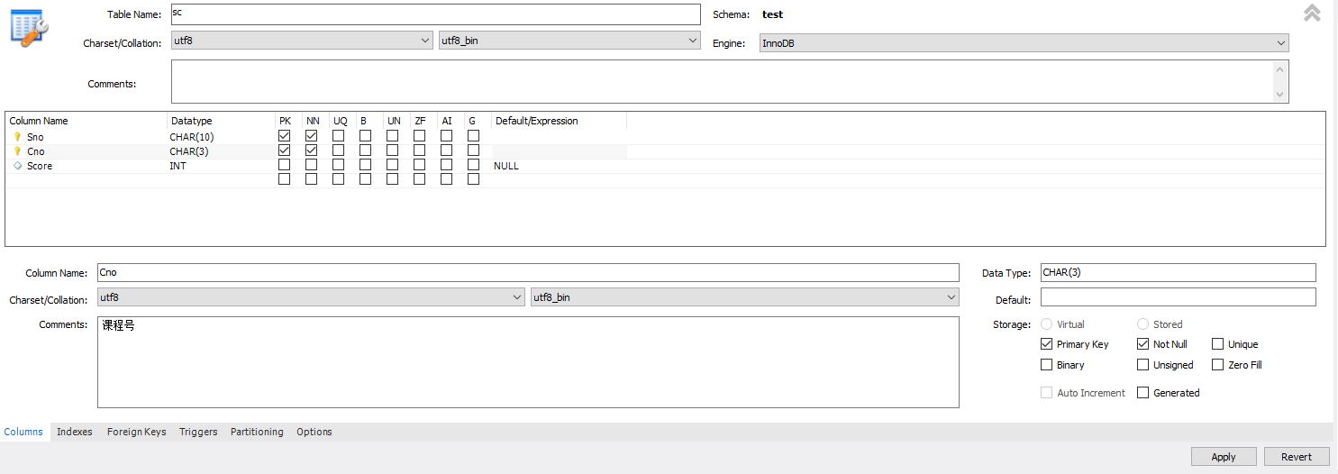 【MySQL8.0】workbench添加外键时报错Error Code: 3780_referencing column 'cno' and referenced column 'cn-CSDN博客