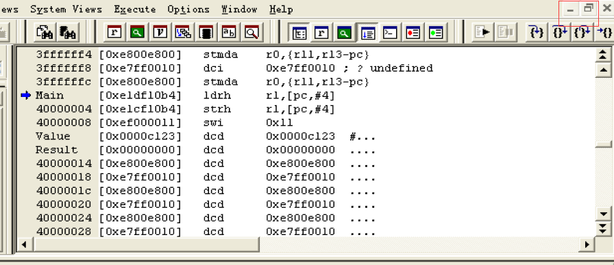 嵌入式系统——ADS和AXD的基本操作_axd界面-CSDN博客