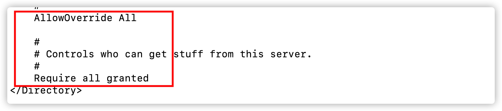 解决Apache报错“Forbidden : You don‘t have permissions to access / on this server !”_apache 从服务器读取xml ...