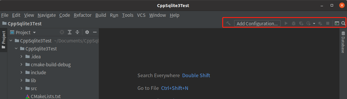 clion右上角运行调试呈灰色不可使用状态_clion build下面的选项都是灰白的-CSDN博客