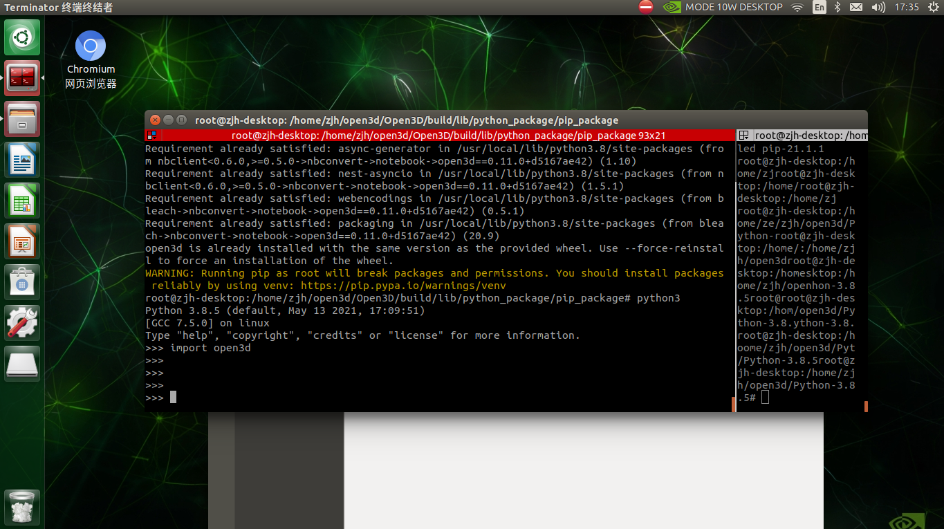 Jetson nano Ubuntu18 上疯狂安装Open3D_jetson nano可以装open3d库吗-CSDN博客