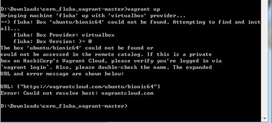 FLUKA-Cern的安装(windows 7 vagrant)-CSDN博客