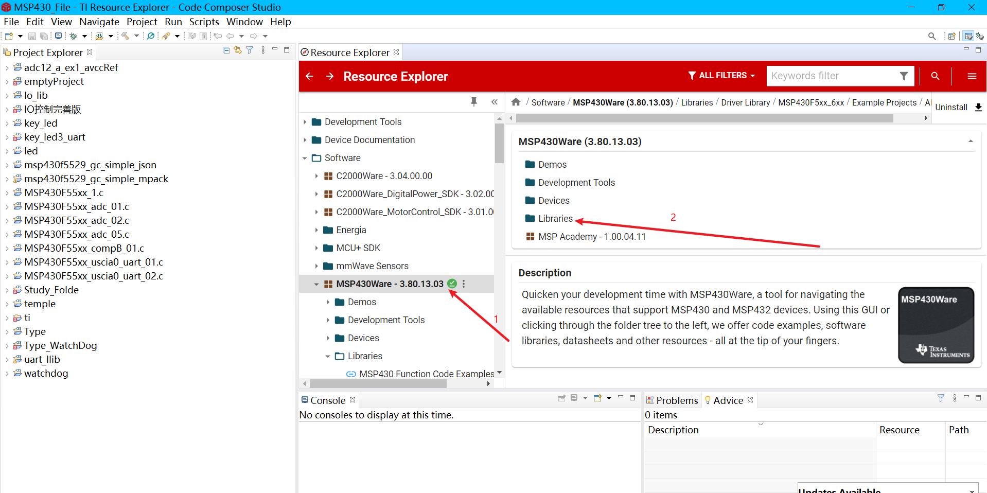 【MSP430库函数教学系列】基于MSP430F5529 TI评估板-CSDN博客