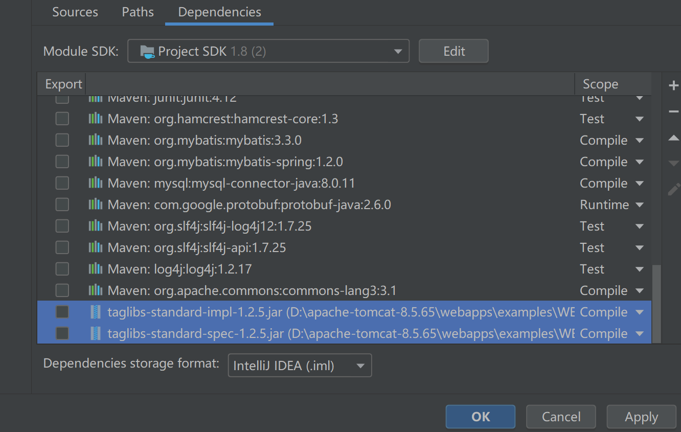 IDEA中＜%@ taglib uri=“http://java.sun.com/jsp/jstl/core“ prefix=“c“%＞报错-CSDN博客