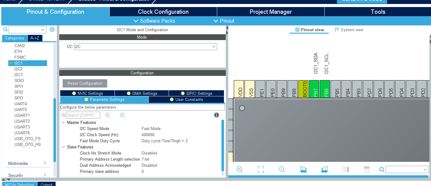Stm32cubemx——iic驱动0 96寸oled Stm32cubemx Iic 0 96oled Csdn博客
