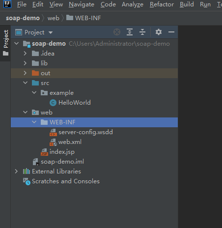 IDEA利用自带Axis工具和wsdl文件反向生成服务端客户端代码详细流程_idea wsdl-CSDN博客