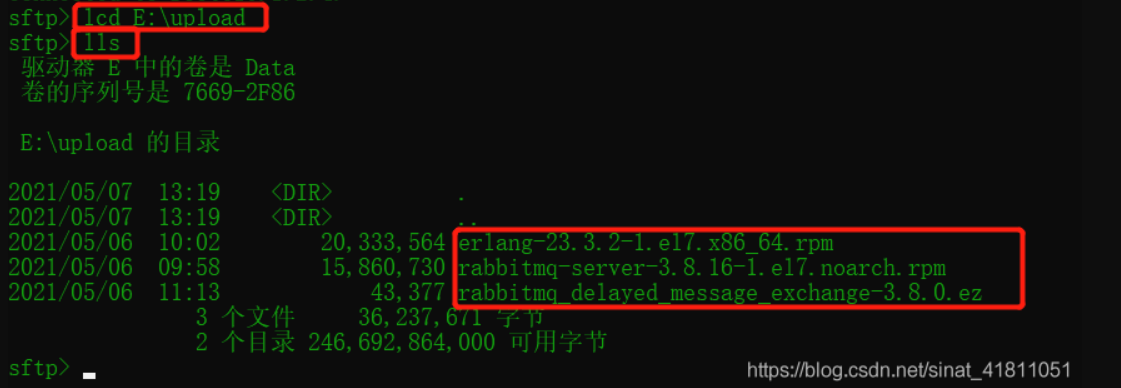 Win10命令行实现对Linux（CentOS）的SSH远程操作、SFTP传输文件_cmd ssh 文件传输-CSDN博客