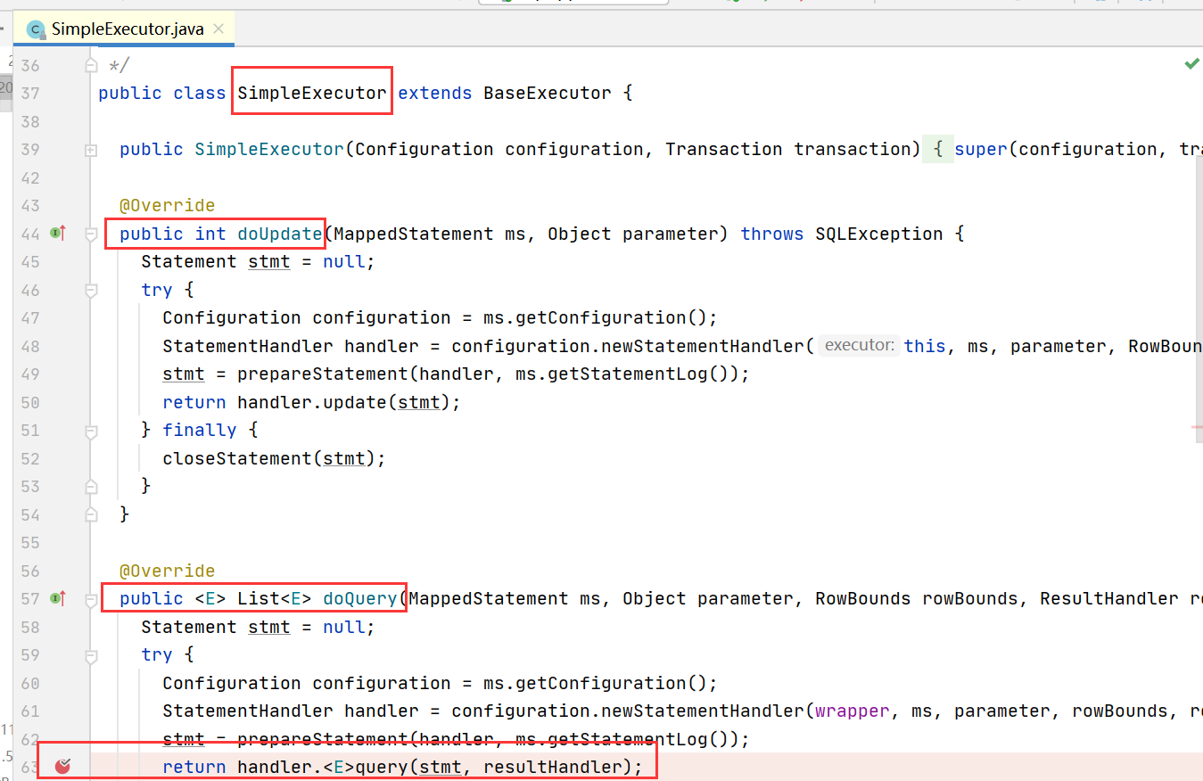 تحقق من عبارة SQL من خلال منفذي MyBatis - المبرمج العربي