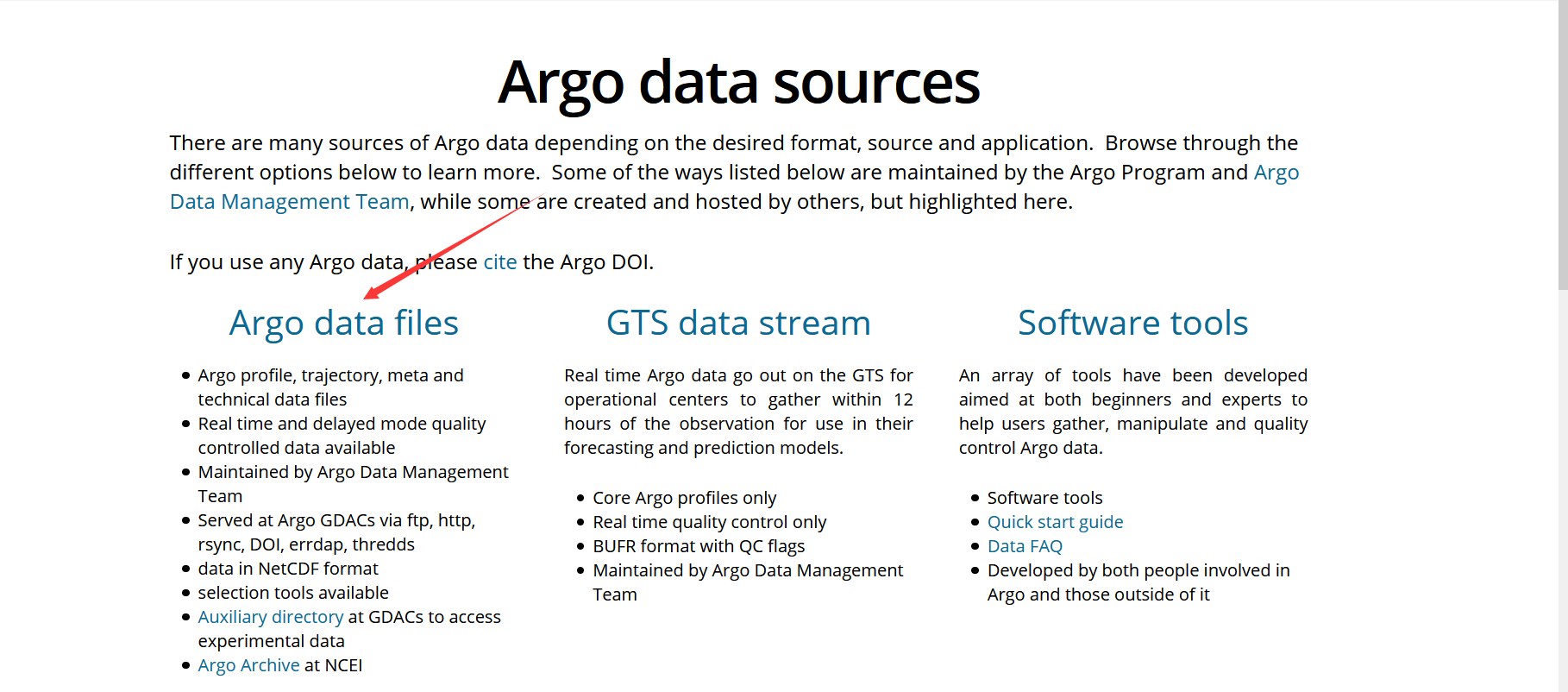 Argo 数据集下载地址-具体到每天数据（包含数据说明书）_怎么下载argomat数据-CSDN博客