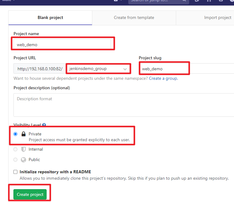 Gitlab添加组、创建用户、创建项目_登录gitlab-ce 16版本网页设置管理员、用户、创建项目-CSDN博客