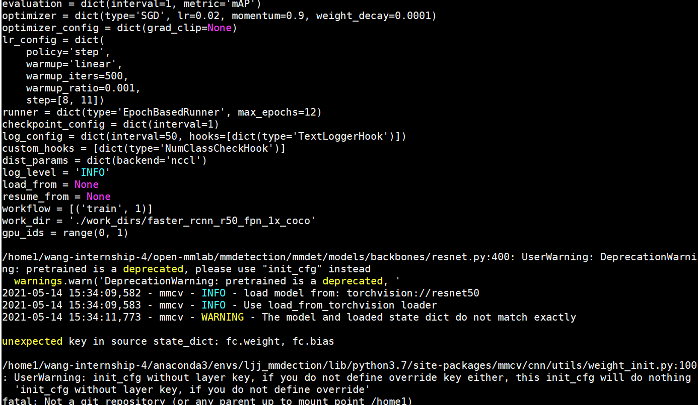 mmdetection的安装、测试（以Faster-rcnn为例进行训练测试）_mmdetection训练fasterrcnn-CSDN博客