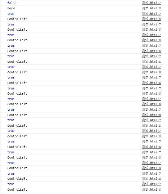 JS键盘按键监听-多个按键同时按下_js判断按下键盘2个键-CSDN博客