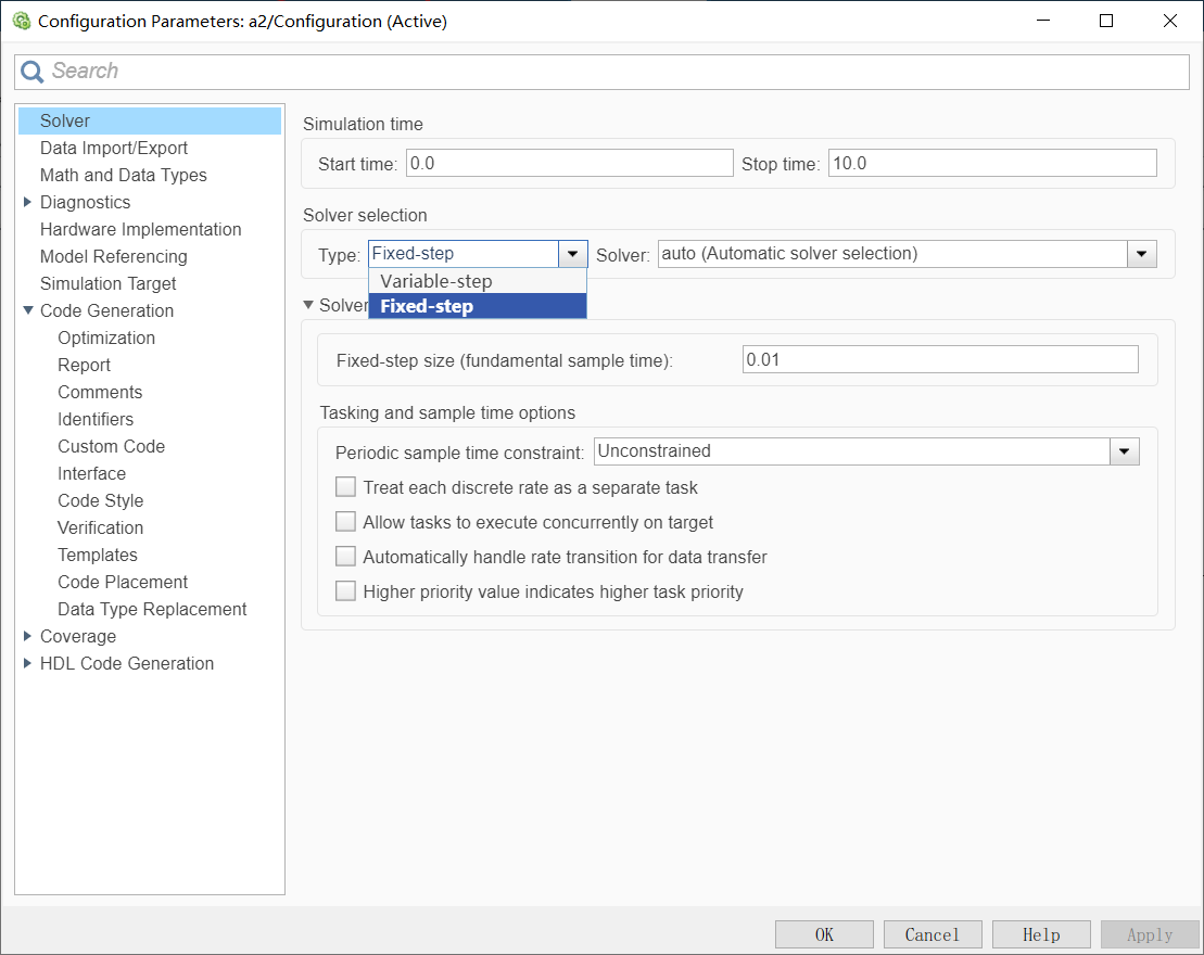 Simulink生成C语言代码与Unity实现通信的一种方法_unity、simulink-CSDN博客