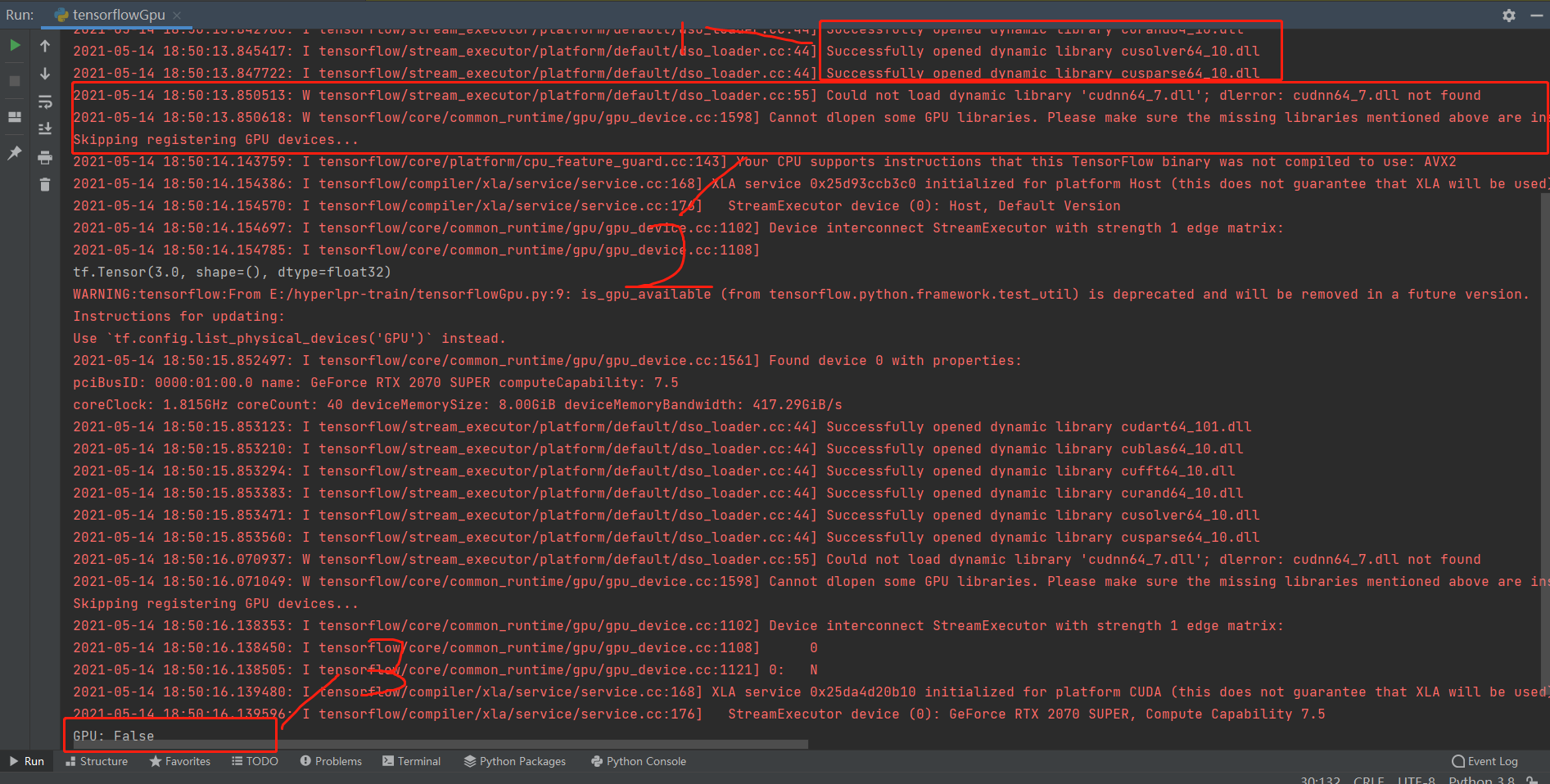 TensorFlow DLL文件缺失解决方案_tensorflow缺少dll-CSDN博客