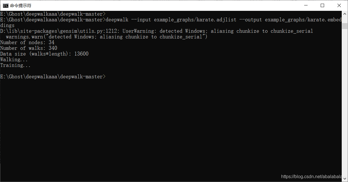 Deepwalk的配置与运行 Pip Install Deepwalk 失败 Csdn博客