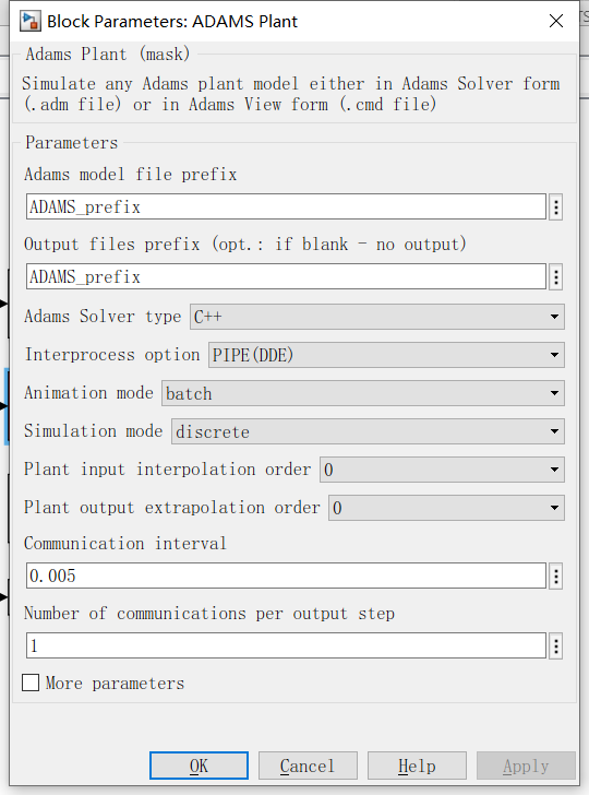 【Adams问题解决】Matlab/Admas联合仿真提示 输入位移曲线 输出速度曲线为0的解决方法_adams末端执行器平移加速度为0-CSDN博客