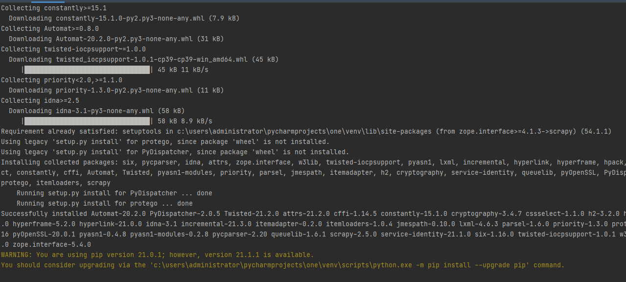 python爬虫之Scrapy提示 “不是内部或外部命令，也不是可运行的程序”解决方案_scrapy crawl rz 'crawl' 不是内部或外部命令,也不是可运行的程序 或-CSDN博客