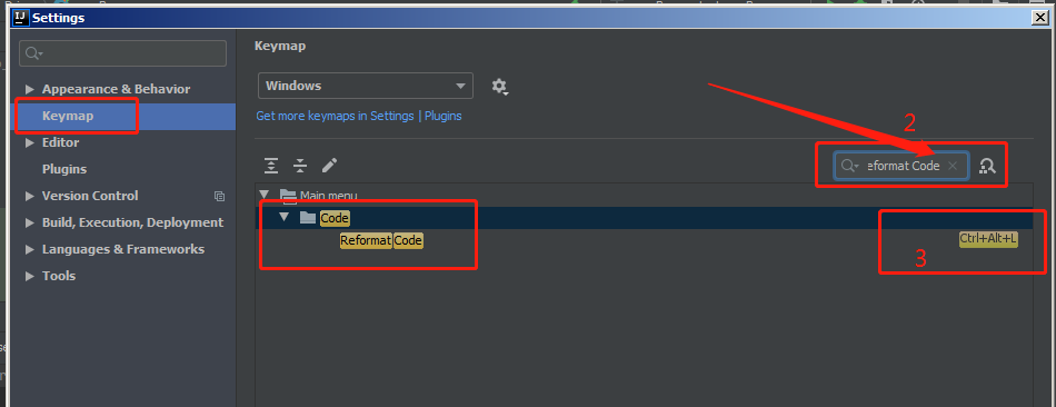 How to set the shortcuts in the code format in IDEA? - Programmer Sought