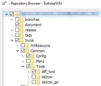 TortoiseSVN部分Checkout以及删除本地Checkout目录而不影响仓库_svn删除本地文件夹不会影响服务器_Wei_Yuan_2012的博客-CSDN博客