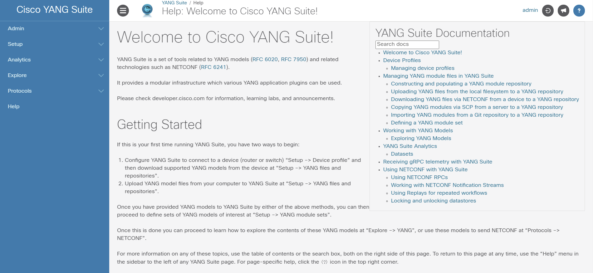YANG-SUITE安装步骤_yangsuite-netconf-CSDN博客