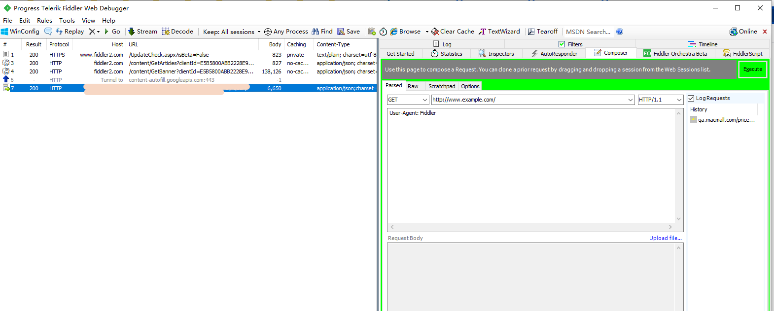Fiddler 工作原理及界面简介_fidder的工作原理-CSDN博客