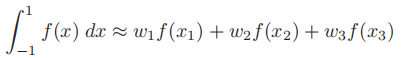 重复高斯勒让德法则(gauss-legendre)求积分(python,数值积分)-CSDN博客