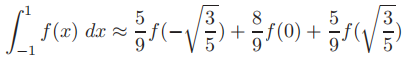 重复高斯勒让德法则(gauss-legendre)求积分(python,数值积分)-CSDN博客