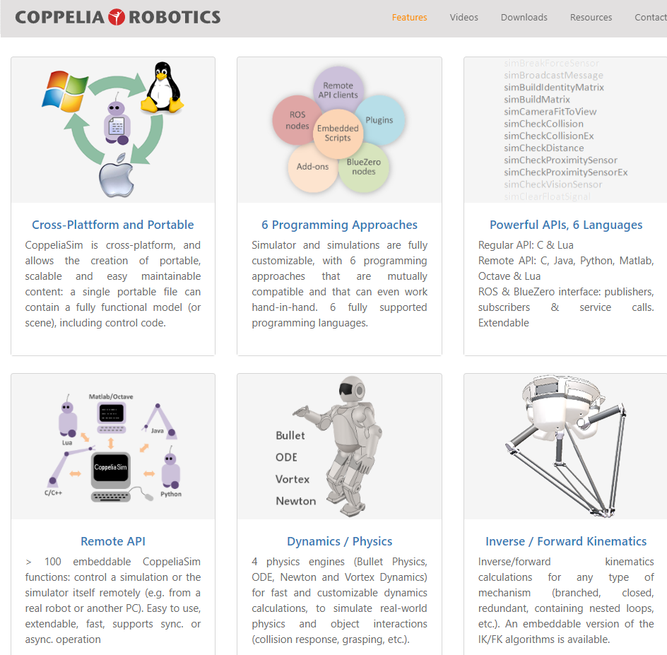 Coppeliasim仿真日记(一): 简介、下载和API的查询-CSDN博客